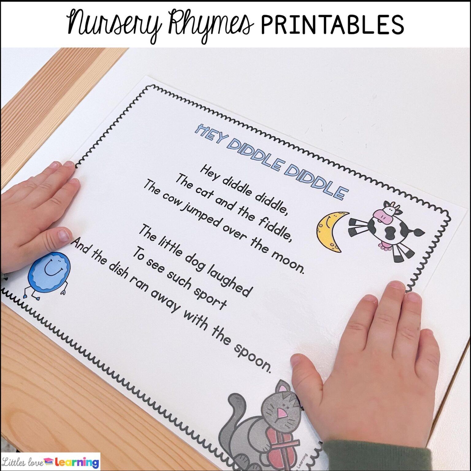 Super Fun Preschool Nursery Rhymes Activities (Math & Literacy)