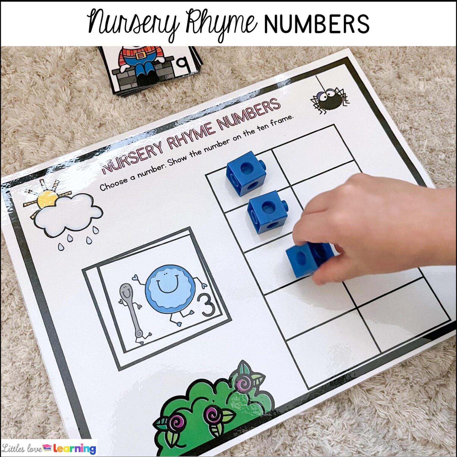 Super Fun Preschool Nursery Rhymes Activities (Math & Literacy)