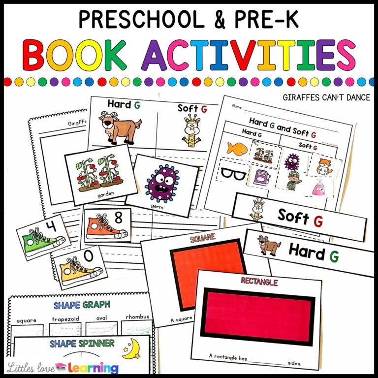 The BEST Book Activities for Preschool, Pre-K & Kindergarten