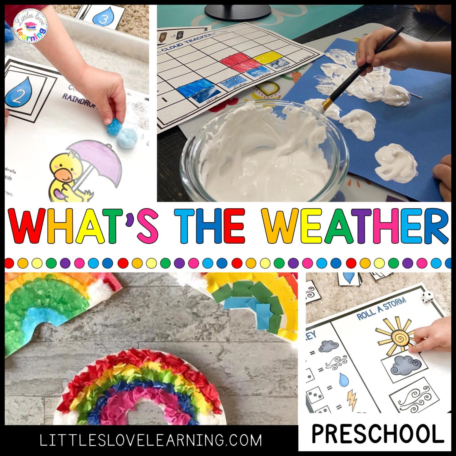 The BEST Weather Activities for Preschool, Pre-K, & Kindergarten