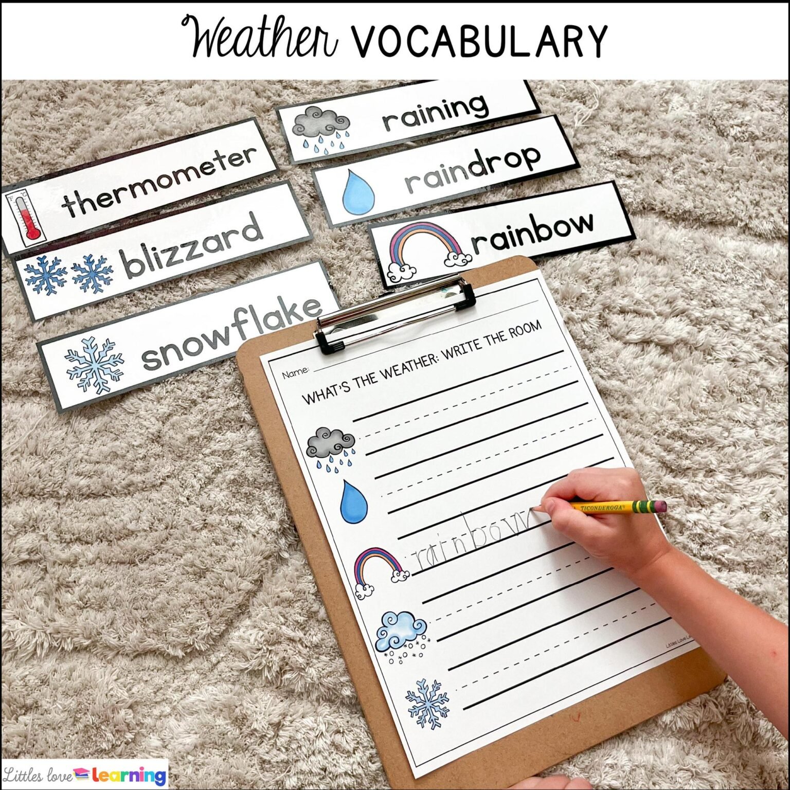 The BEST Weather Activities for Preschool, Pre-K, & Kindergarten