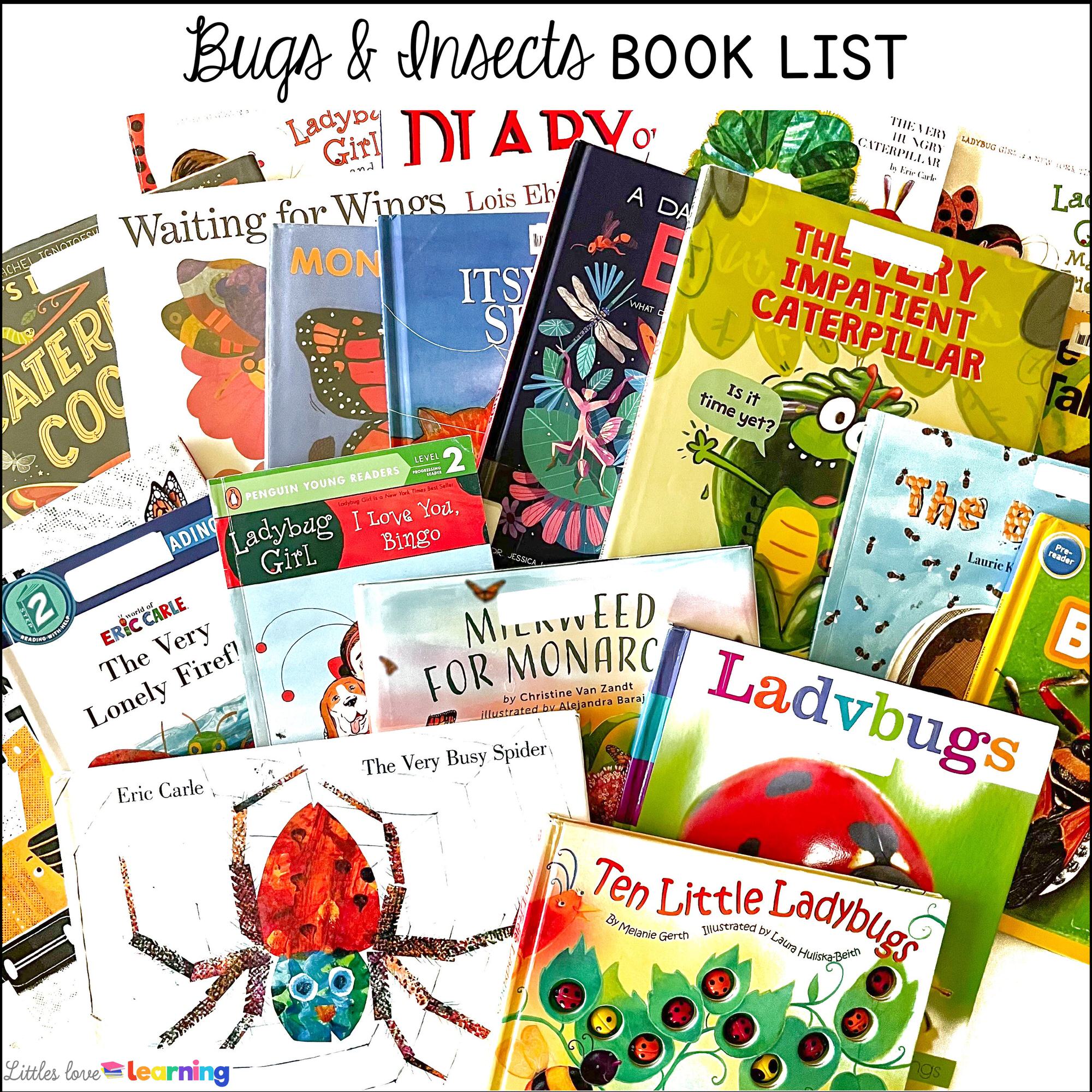 Creepy Crawly Bugs & Insects Activities: Preschool, Kindergarten
