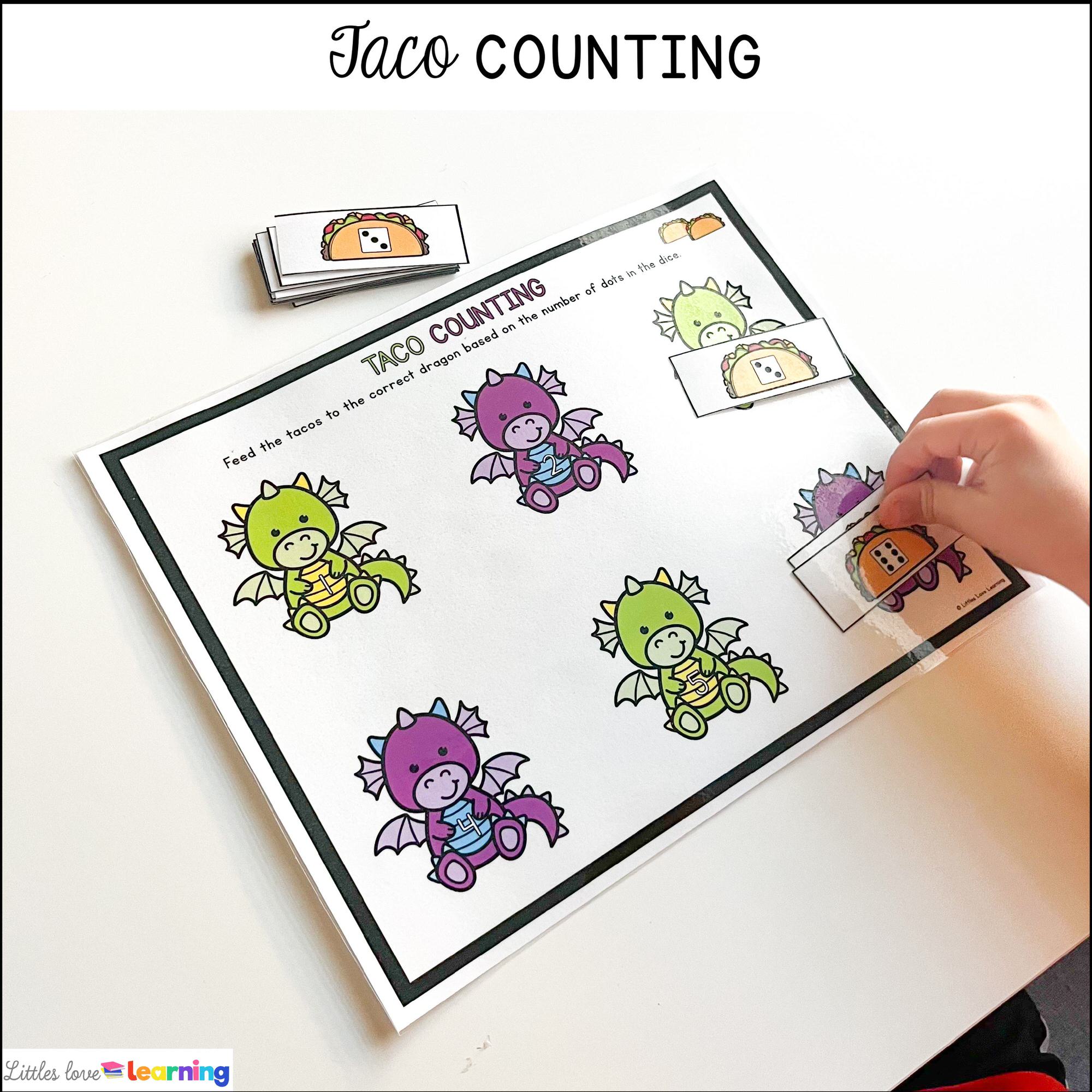 The Most Fun Dragons Love Tacos Activities for Preschool & Kinder