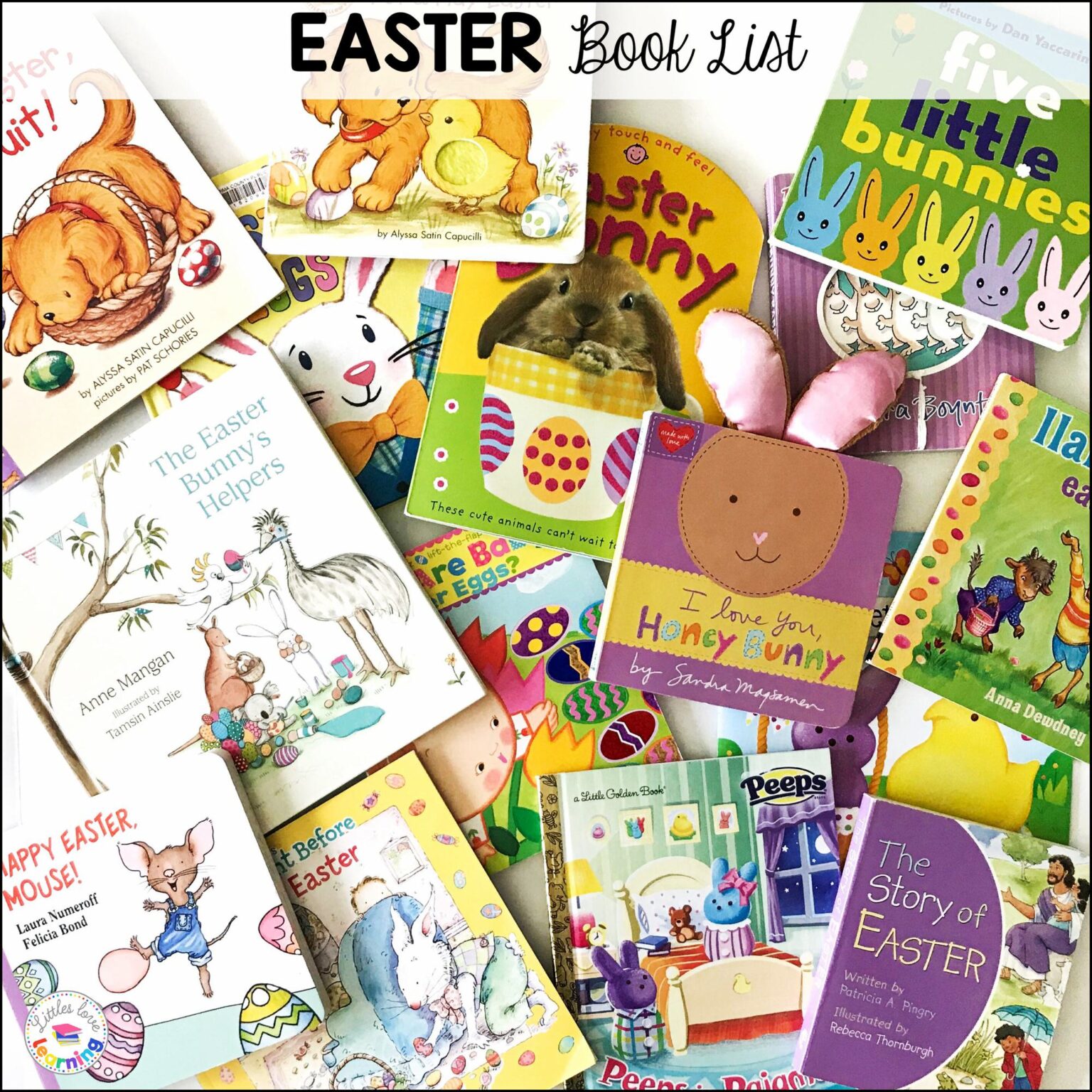 "Hoppy" Easter Preschool Activities for Math & Literacy!