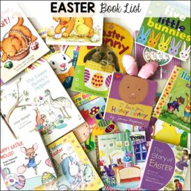 "Hoppy" Easter Preschool Activities for Math & Literacy!
