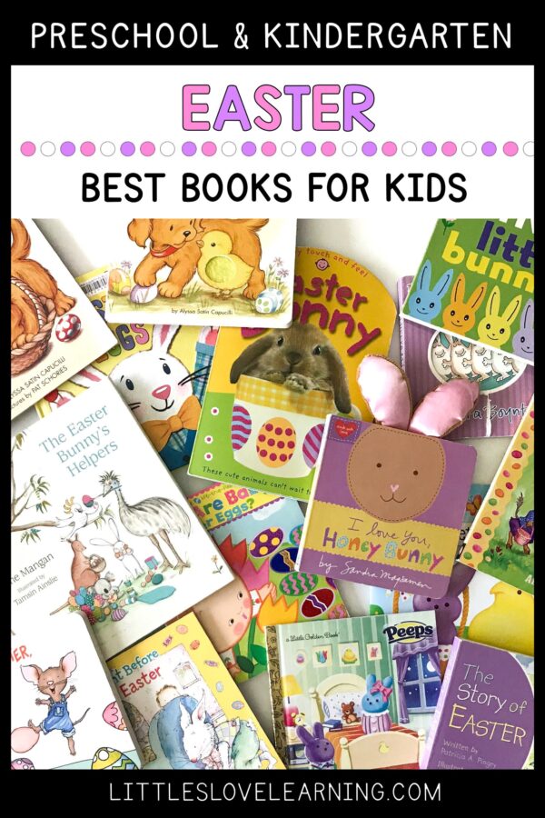 The Only Easter Book List You Need for Preschool and Pre-K
