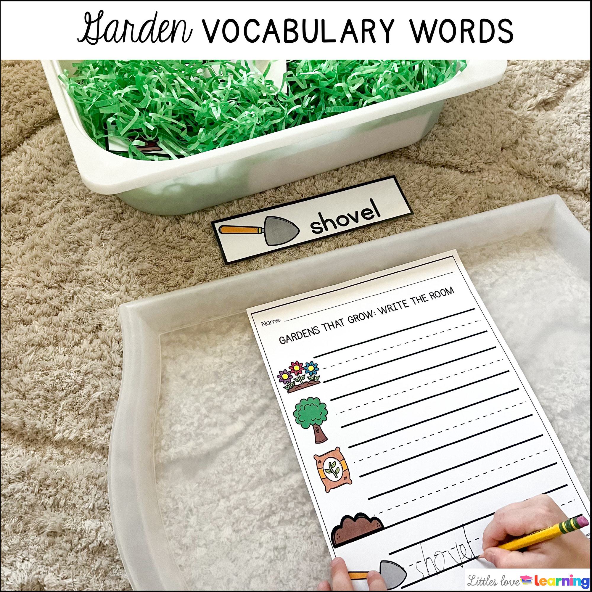 BLOOMING Garden & Plant Activities for Preschool & Kindergarten