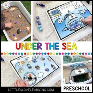 Under the Sea! Ocean Activities for Preschool, Pre-K, Kindergarten