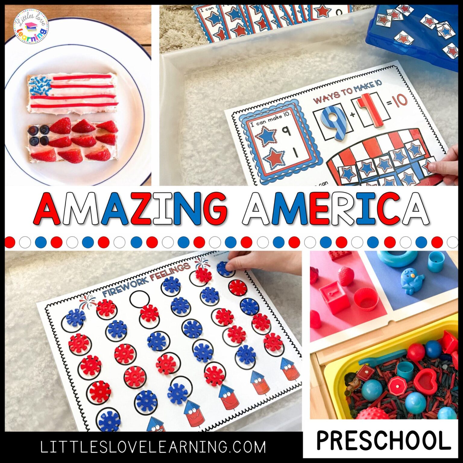 Amazing America! Patriotic Activities for Preschool & Kindergarten
