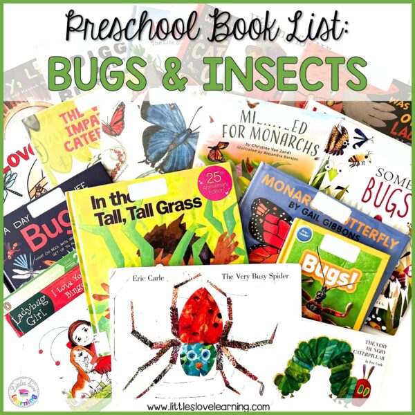 The BEST Busy Bugs & Insects Books for Preschool, Kindergarten