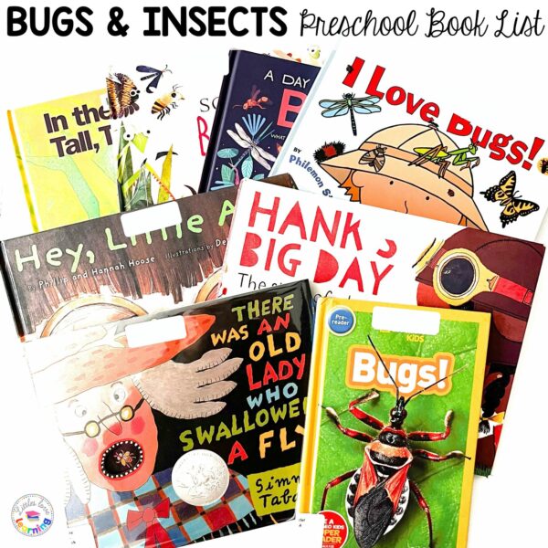 The BEST Busy Bugs & Insects Books for Preschool, Kindergarten