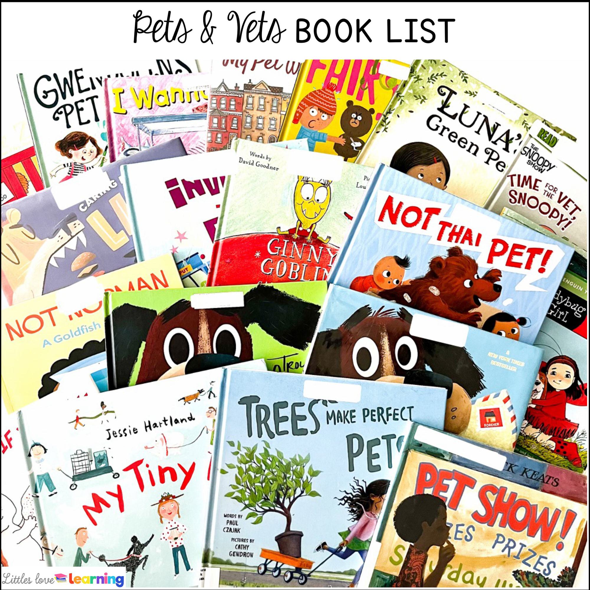 20+ Vets Love Pets Activities for Preschool, Pre-K, & Kindergarten